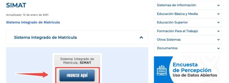 Certificado SIMAT | Actualizado 02/01/2026